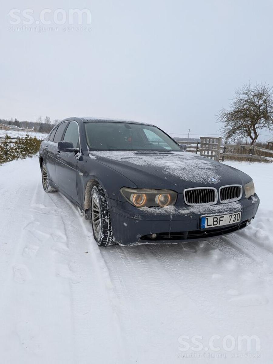 Zils BMW 730 2003 Rēzekne, ar dzinēja tilpumu 3.00 L un nobraukumu 350 tūkst. km par 1950 €, foto 1 vietnē AUTOMOTO.COM.LV