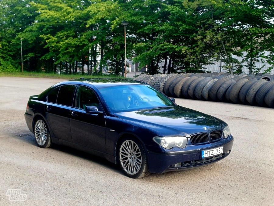 Синий БМВ 730 2003 в Каунас, объемом двигателя 3.00 л и пробегом 352 тыс. км за 2900 €, фото 1 на AUTOMOTO.COM.LV