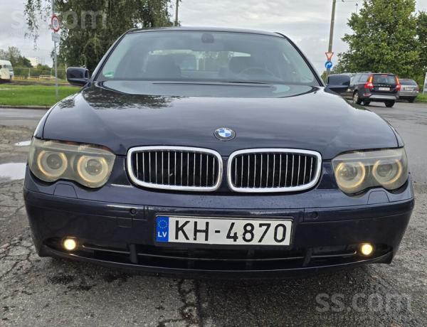 Blue BMW 730 2003 in Riga, with an engine capacity of 3.00 L and mileage of 375 thousand km for 2190 €, photo 3 on AUTOMOTO.COM.LV