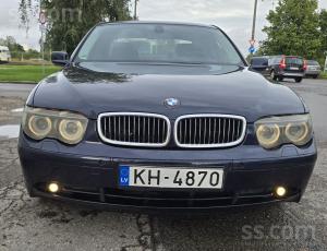 Blue BMW 730 2003 in Riga, with an engine capacity of 3.00 L and mileage of 375 thousand km for 2190 €, photo 3 on AUTOMOTO.COM.LV