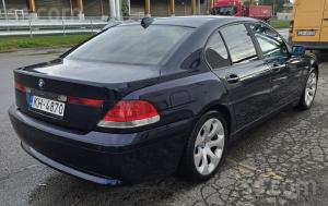 Blue BMW 730 2003 in Riga, with an engine capacity of 3.00 L and mileage of 375 thousand km for 2190 €, photo 5 on AUTOMOTO.COM.LV