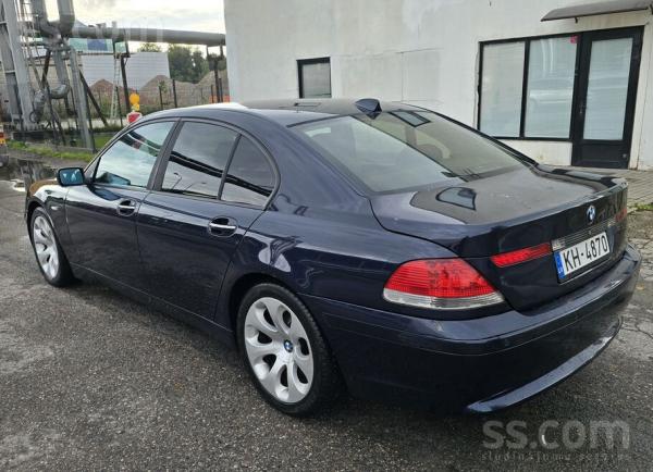 Blue BMW 730 2003 in Riga, with an engine capacity of 3.00 L and mileage of 375 thousand km for 2190 €, photo 6 on AUTOMOTO.COM.LV