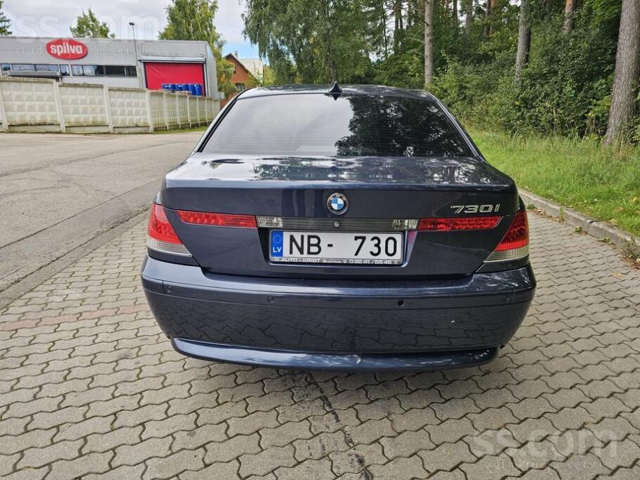 Zils BMW 730 2003 Rīga, ar dzinēja tilpumu 3.00 L un nobraukumu 290 tūkst. km par 3500 €, foto 9 vietnē AUTOMOTO.COM.LV