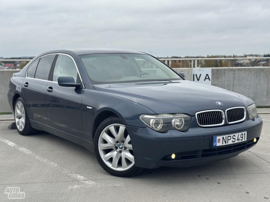 Blue BMW 730 2003 in Vilnius, with an engine capacity of 3.00 L and mileage of 380 thousand km for 1850 €, photo 1 on AUTOMOTO.COM.LV