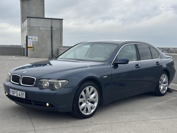 Blue BMW 730 2003 in Vilnius, with an engine capacity of 3.00 L and mileage of 380 thousand km for 1850 €, photo 4 on AUTOMOTO.COM.LV