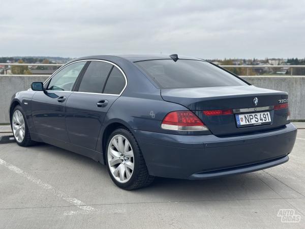 Blue BMW 730 2003 in Vilnius, with an engine capacity of 3.00 L and mileage of 380 thousand km for 1850 €, photo 6 on AUTOMOTO.COM.LV
