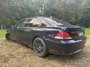 Blue BMW 730 2004 in Dobele, with an engine capacity of 3.00 L and mileage of 0 thousand km for 1700 €, photo 5 on AUTOMOTO.COM.LV