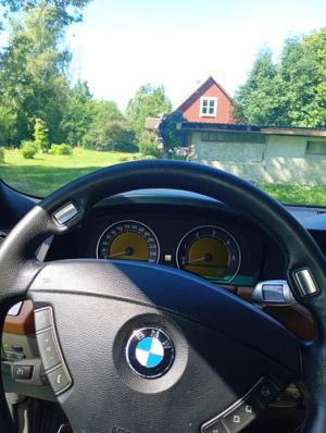 Blue BMW 730 2004 in Tallinn, with an engine capacity of 3.00 L and mileage of 312 thousand km for 1450 €, photo 1 on AUTOMOTO.COM.LV