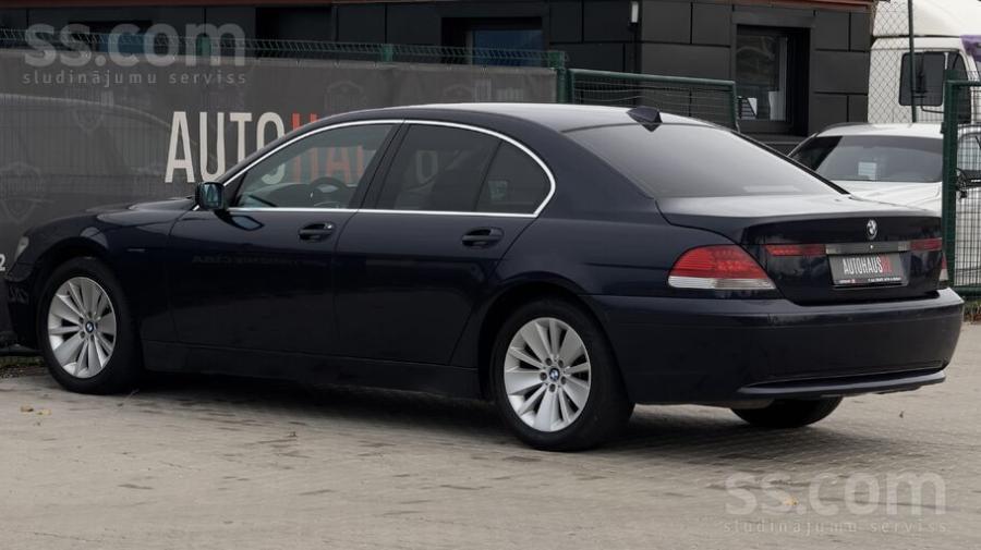 Blue BMW 730 2005 in Liepaja, with an engine capacity of 3.00 L and mileage of 320 thousand km for 13000 €, photo 6 on AUTOMOTO.COM.LV