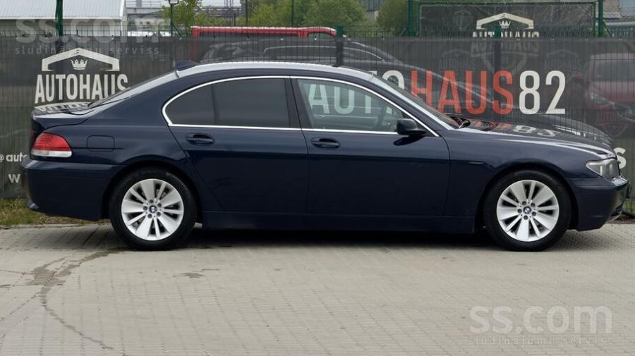 Blue BMW 730 2005 in Liepaja, with an engine capacity of 3.00 L and mileage of 322 thousand km for 5050 €, photo 3 on AUTOMOTO.COM.LV