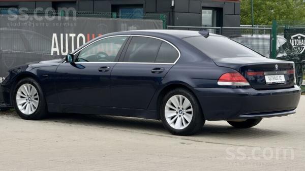 Blue BMW 730 2005 in Liepaja, with an engine capacity of 3.00 L and mileage of 322 thousand km for 5050 €, photo 6 on AUTOMOTO.COM.LV