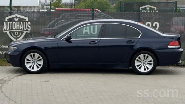 Blue BMW 730 2005 in Liepaja, with an engine capacity of 3.00 L and mileage of 322 thousand km for 5050 €, photo 7 on AUTOMOTO.COM.LV