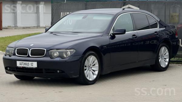 Blue BMW 730 2005 in Liepaja, with an engine capacity of 3.00 L and mileage of 322 thousand km for 5050 €, photo 8 on AUTOMOTO.COM.LV