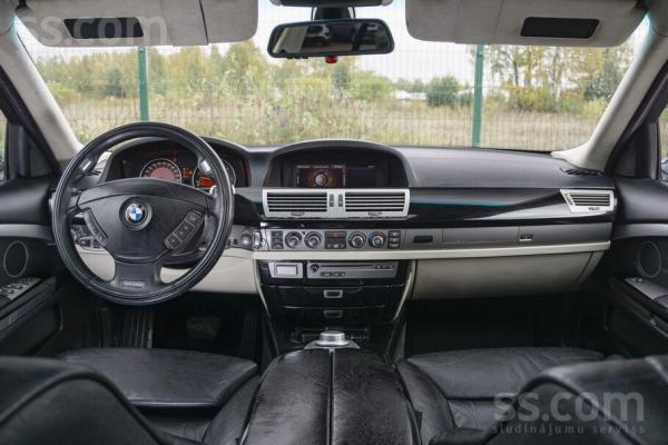 Blue BMW 730 2005 in Riga, with an engine capacity of 3.00 L and mileage of 0 thousand km for 5790 €, photo 11 on AUTOMOTO.COM.LV