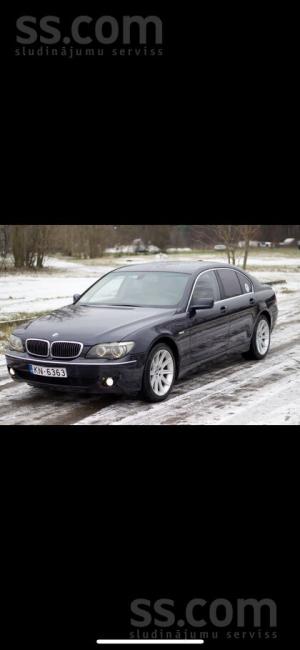 Blue BMW 730 2005 in Riga, with an engine capacity of 3.00 L and mileage of 400 thousand km for 5000 €, photo 2 on AUTOMOTO.COM.LV