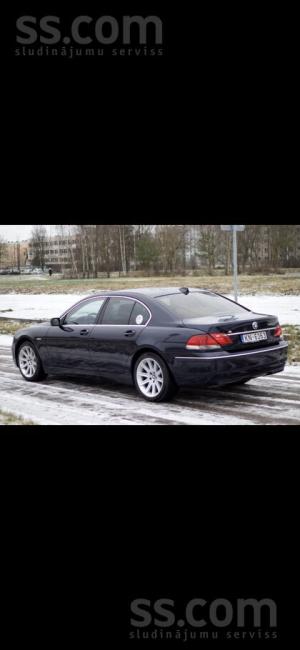 Blue BMW 730 2005 in Riga, with an engine capacity of 3.00 L and mileage of 400 thousand km for 5000 €, photo 3 on AUTOMOTO.COM.LV