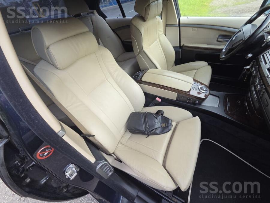 Синий БМВ 730 2005 в Даугавпилс, объемом двигателя 3.00 л и пробегом 0 тыс. км за 7255 €, фото 6 на AUTOMOTO.COM.LV