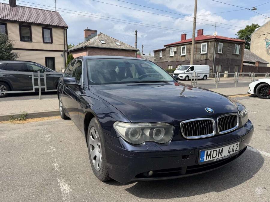 Blue BMW 730 2005 in Kaunas, with an engine capacity of 2.99 L and mileage of 100 thousand km for 1350 €, photo 4 on AUTOMOTO.COM.LV