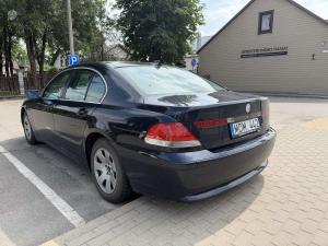 Blue BMW 730 2005 in Kaunas, with an engine capacity of 2.99 L and mileage of 100 thousand km for 1350 €, photo 7 on AUTOMOTO.COM.LV