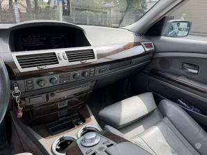 Blue BMW 730 2005 in Kaunas, with an engine capacity of 2.99 L and mileage of 100 thousand km for 1350 €, photo 9 on AUTOMOTO.COM.LV