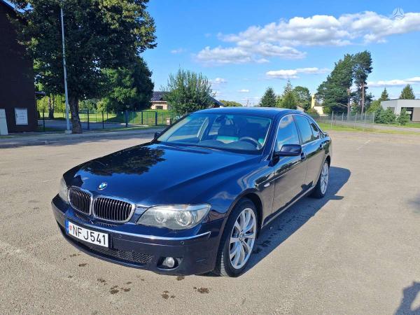 BMW 730 2005 Tauragė vietnē Zils BMW 730 2005 Tauragė, ar dzinēja tilpumu 3.00 L un nobraukumu 342 tūkst. km par 3700 €, foto 1 vietnē AUTOMOTO.COM.LV