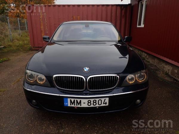 Blue BMW 730 2006 in Liepaja, with an engine capacity of 3.00 L and mileage of 387 thousand km for 4950 €, photo 3 on AUTOMOTO.COM.LV