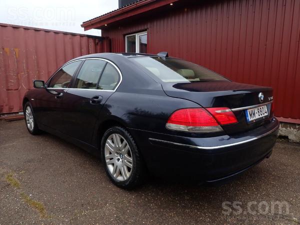 Blue BMW 730 2006 in Liepaja, with an engine capacity of 3.00 L and mileage of 387 thousand km for 4950 €, photo 4 on AUTOMOTO.COM.LV