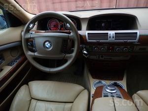 Blue BMW 730 2006 in Liepaja, with an engine capacity of 3.00 L and mileage of 387 thousand km for 4950 €, photo 8 on AUTOMOTO.COM.LV