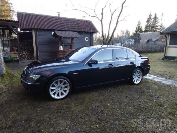 Blue BMW 730 2006 in Riga, with an engine capacity of 3.00 L and mileage of 288 thousand km for 7500 €, photo 4 on AUTOMOTO.COM.LV