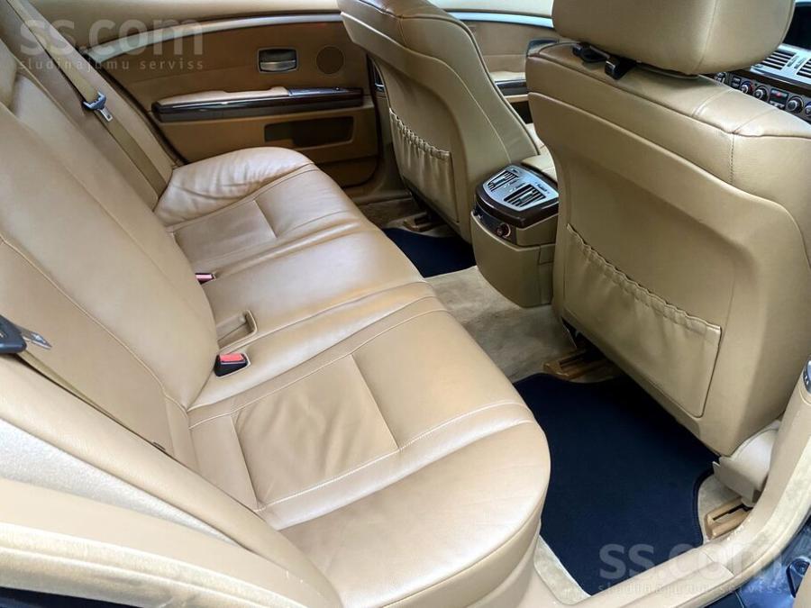 Zils BMW 730 2006 Rīga, ar dzinēja tilpumu 3.00 L un nobraukumu 330 tūkst. km par 5200 €, foto 12 vietnē AUTOMOTO.COM.LV