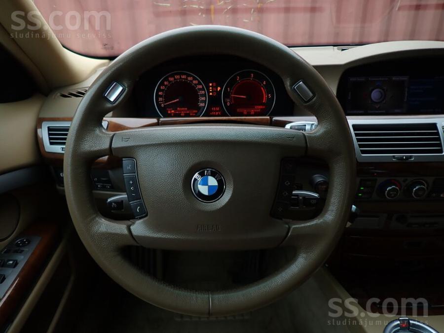 Zils BMW 730 2006 Liepāja, ar dzinēja tilpumu 3.00 L un nobraukumu 387 tūkst. km par 4450 €, foto 7 vietnē AUTOMOTO.COM.LV