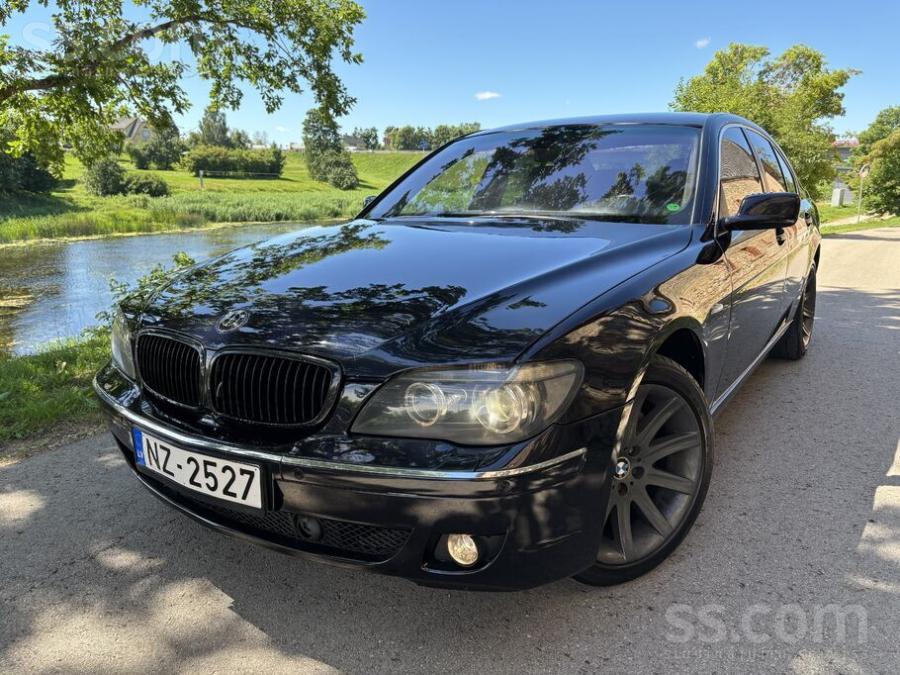 Blue BMW 730 2006 in Bauska, with an engine capacity of 3.00 L and mileage of 316 thousand km for 4000 €, photo 1 on AUTOMOTO.COM.LV