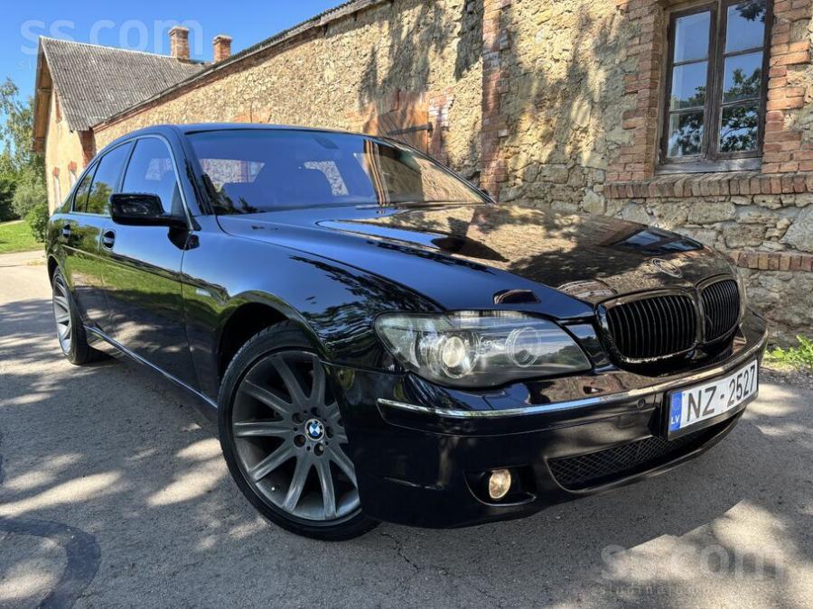 Blue BMW 730 2006 in Bauska, with an engine capacity of 3.00 L and mileage of 316 thousand km for 4000 €, photo 4 on AUTOMOTO.COM.LV