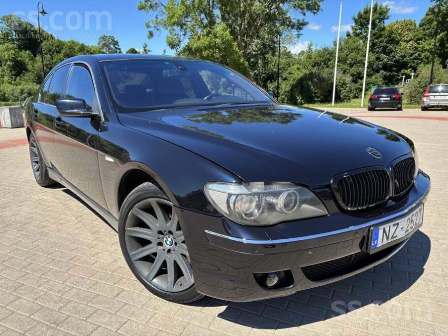 Blue BMW 730 2006 in Bauska, with an engine capacity of 3.00 L and mileage of 316 thousand km for 4000 €, photo 8 on AUTOMOTO.COM.LV