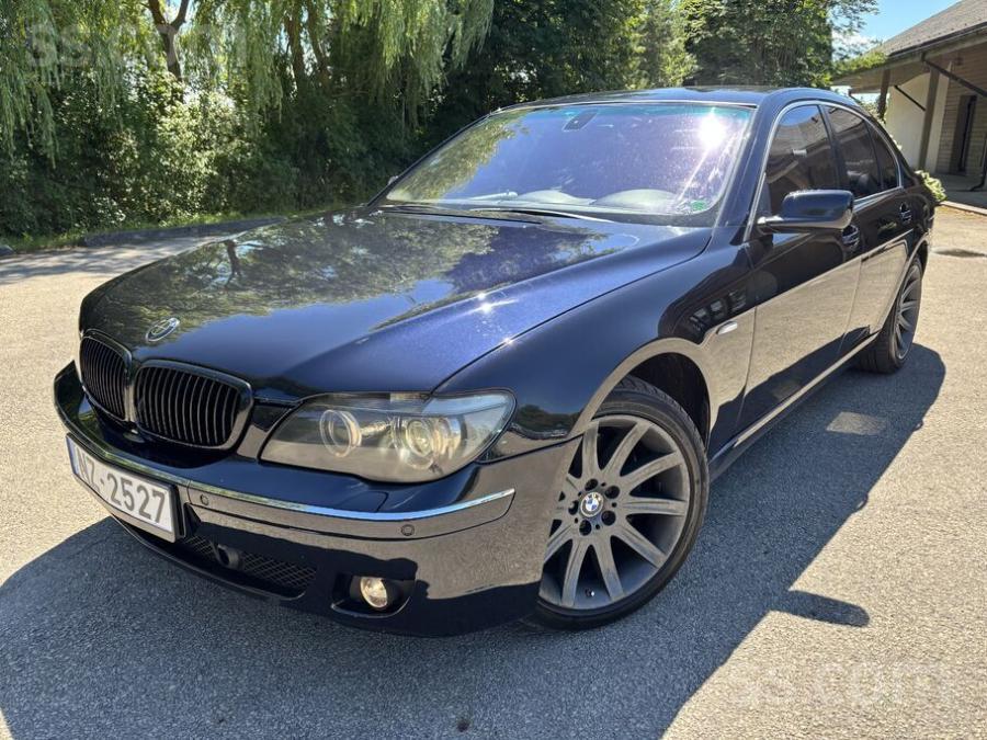 Blue BMW 730 2006 in Bauska, with an engine capacity of 3.00 L and mileage of 316 thousand km for 4000 €, photo 10 on AUTOMOTO.COM.LV