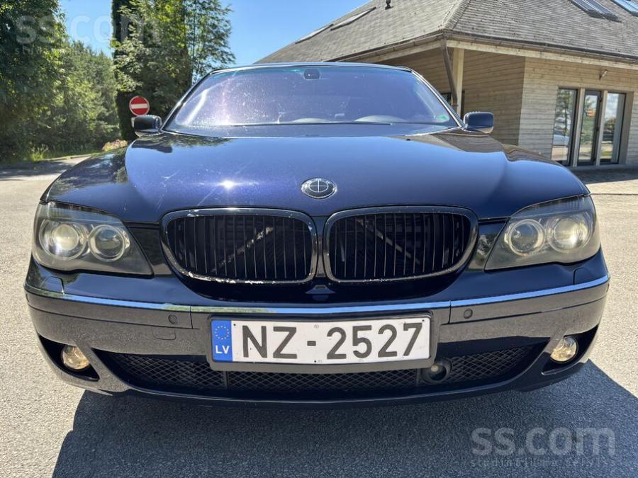 Blue BMW 730 2006 in Bauska, with an engine capacity of 3.00 L and mileage of 316 thousand km for 4000 €, photo 12 on AUTOMOTO.COM.LV