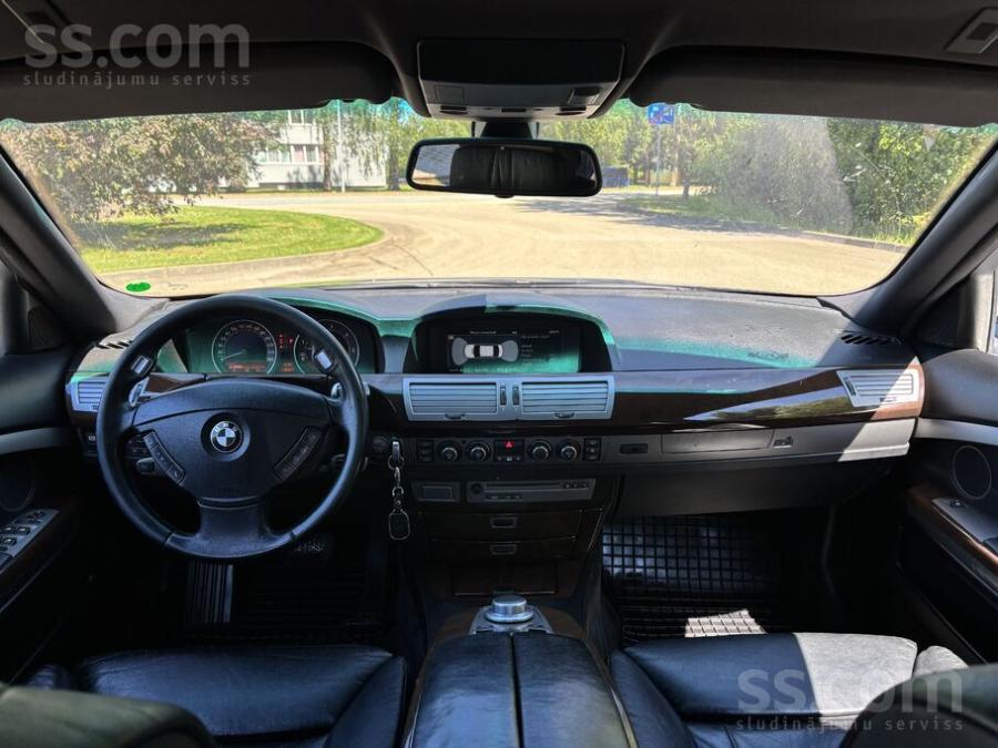 Blue BMW 730 2006 in Bauska, with an engine capacity of 3.00 L and mileage of 316 thousand km for 4000 €, photo 20 on AUTOMOTO.COM.LV
