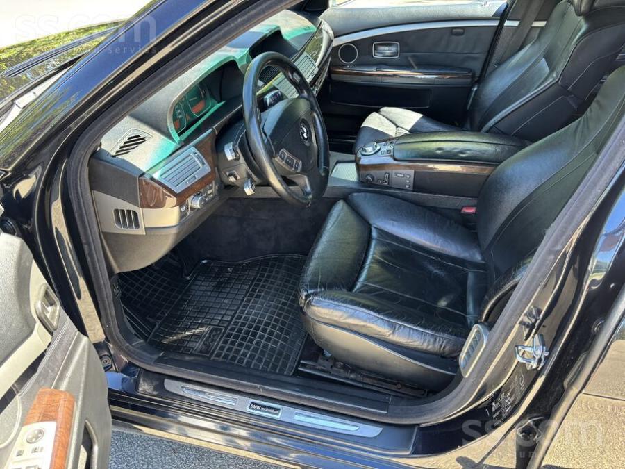 Blue BMW 730 2006 in Bauska, with an engine capacity of 3.00 L and mileage of 316 thousand km for 4000 €, photo 27 on AUTOMOTO.COM.LV