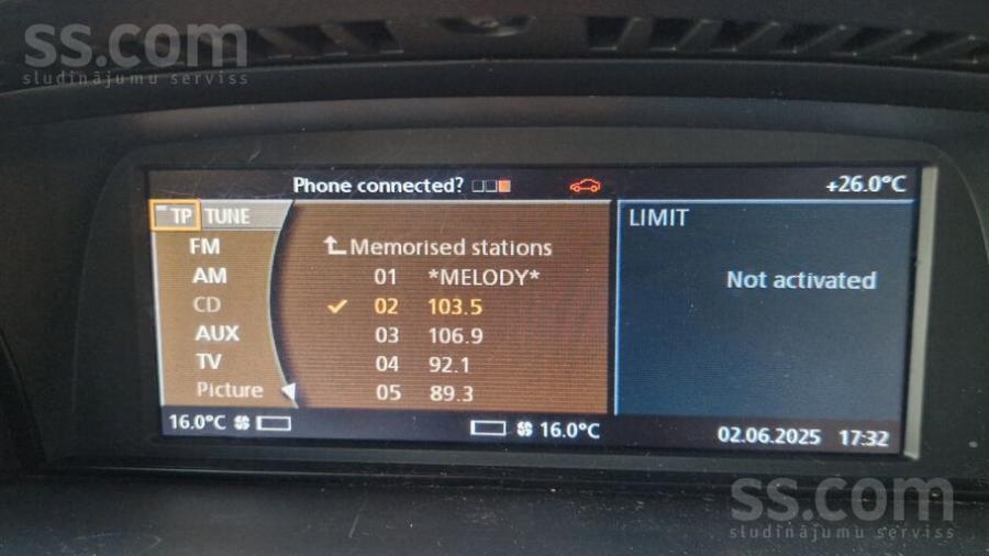 Zils BMW 730 2007 Jelgava, ar dzinēja tilpumu 3.00 L un nobraukumu 0 tūkst. km par 2790 €, foto 34 vietnē AUTOMOTO.COM.LV