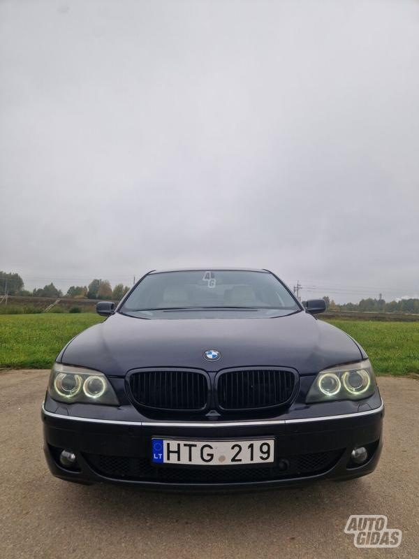 Blue BMW 730 2007 in Telschi, with an engine capacity of 3.00 L and mileage of 390 thousand km for 2500 €, photo 6 on AUTOMOTO.COM.LV