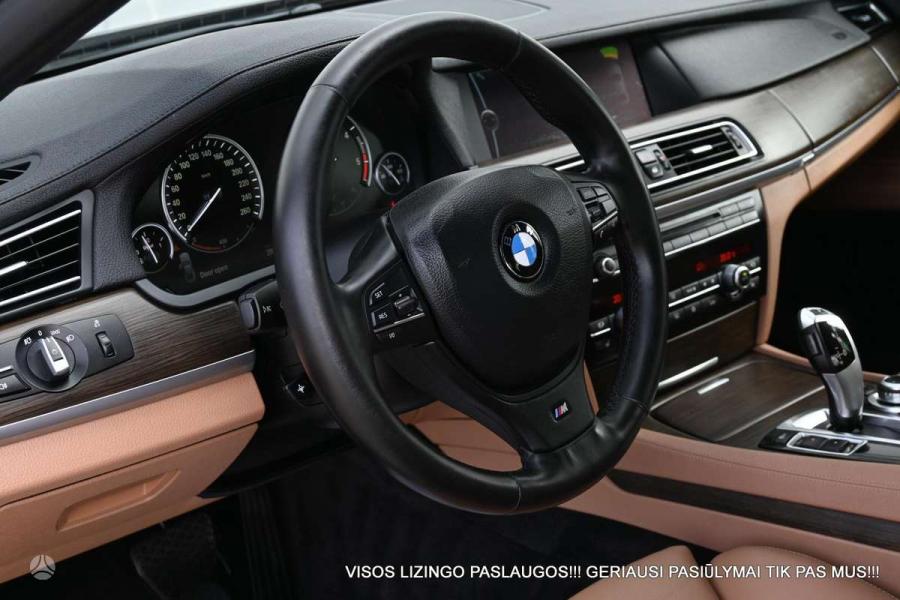 Blue BMW 730 2010 in Kretinga, with an engine capacity of 2.99 L and mileage of 300 thousand km for 10199 €, photo 22 on AUTOMOTO.COM.LV
