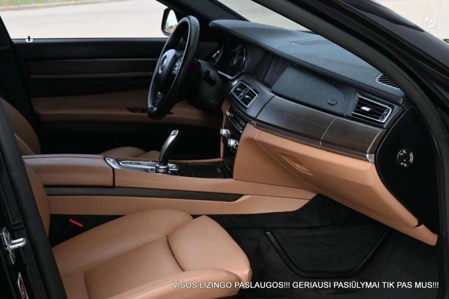Blue BMW 730 2010 in Kretinga, with an engine capacity of 2.99 L and mileage of 300 thousand km for 10199 €, photo 25 on AUTOMOTO.COM.LV