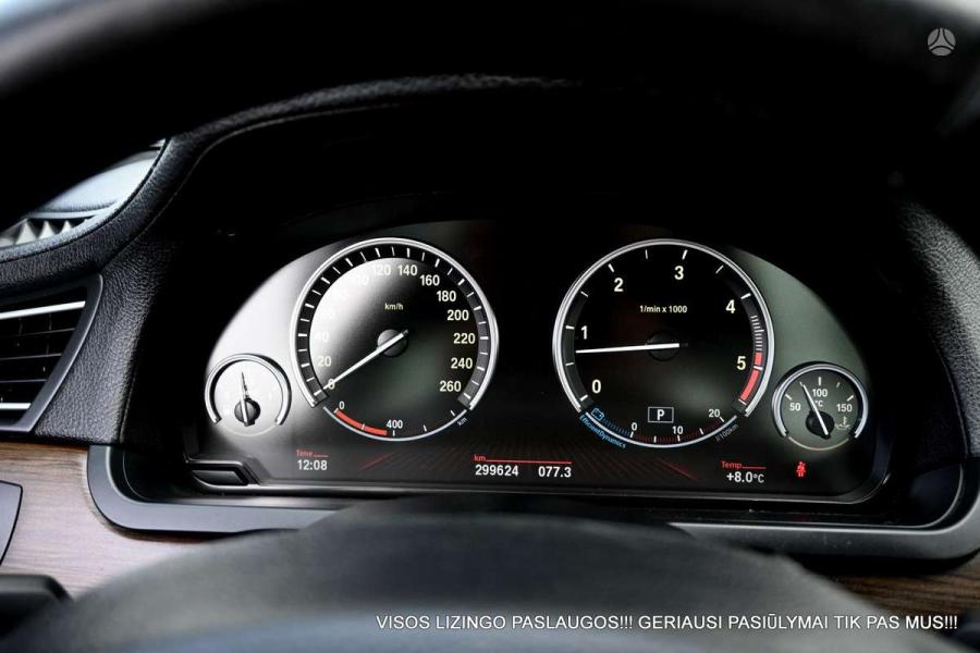 Blue BMW 730 2010 in Kretinga, with an engine capacity of 2.99 L and mileage of 300 thousand km for 10199 €, photo 33 on AUTOMOTO.COM.LV