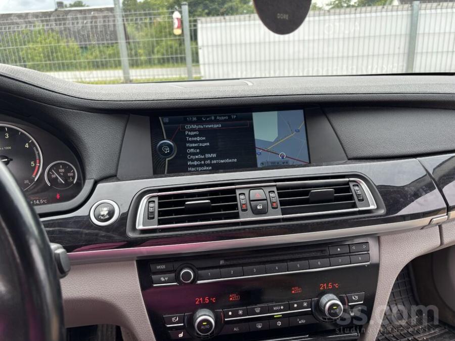 Zils BMW 730 2010 Rēzekne, ar dzinēja tilpumu 3.00 L un nobraukumu 279 tūkst. km par 8550 €, foto 12 vietnē AUTOMOTO.COM.LV