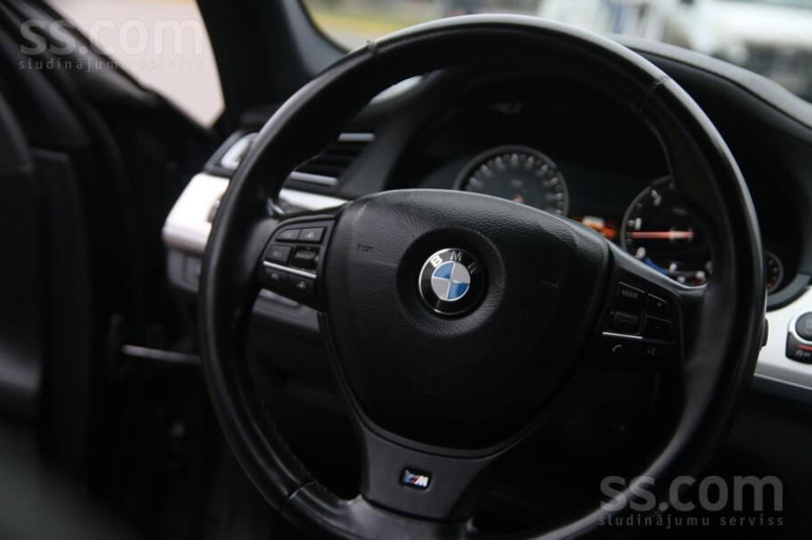 Blue BMW 730 2014 in Riga, with an engine capacity of 3.00 L and mileage of 0 thousand km for 13490 €, photo 12 on AUTOMOTO.COM.LV