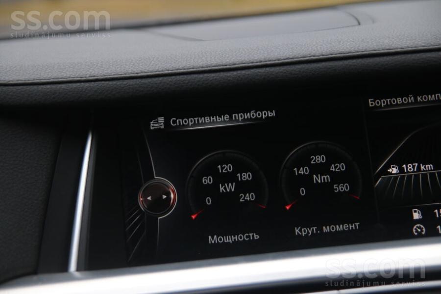 Blue BMW 730 2014 in Riga, with an engine capacity of 3.00 L and mileage of 0 thousand km for 13490 €, photo 26 on AUTOMOTO.COM.LV