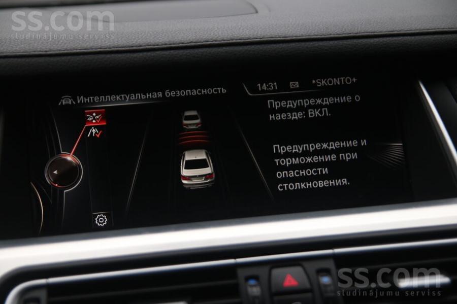 Blue BMW 730 2014 in Riga, with an engine capacity of 3.00 L and mileage of 0 thousand km for 13490 €, photo 31 on AUTOMOTO.COM.LV
