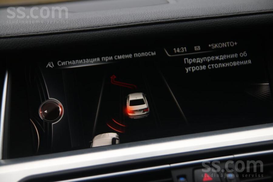 Blue BMW 730 2014 in Riga, with an engine capacity of 3.00 L and mileage of 0 thousand km for 13490 €, photo 32 on AUTOMOTO.COM.LV