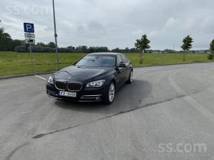 Blue BMW 730 2014 in Liepaja, with an engine capacity of 3.00 L and mileage of 225 thousand km for 14999 €, photo  on AUTOMOTO.COM.LV