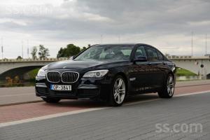Blue BMW 730 2014 in Jelgava, with an engine capacity of 3.00 L and mileage of 210 thousand km for 15650 €, photo  on AUTOMOTO.COM.LV